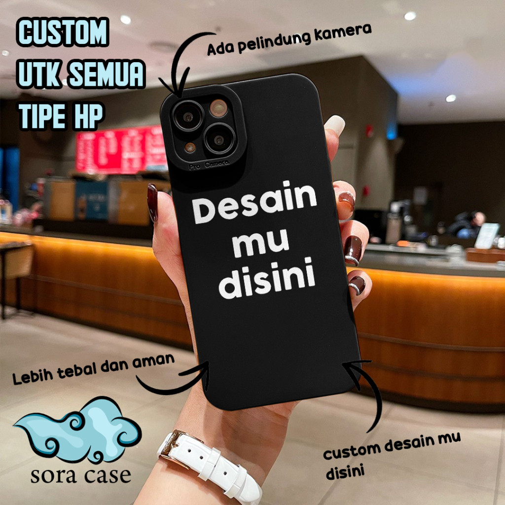 Jual RB2233 Case Custom bebas desain Logo Foto Nama Wallpaper untuk semua tipe hp | Shopee Indonesia