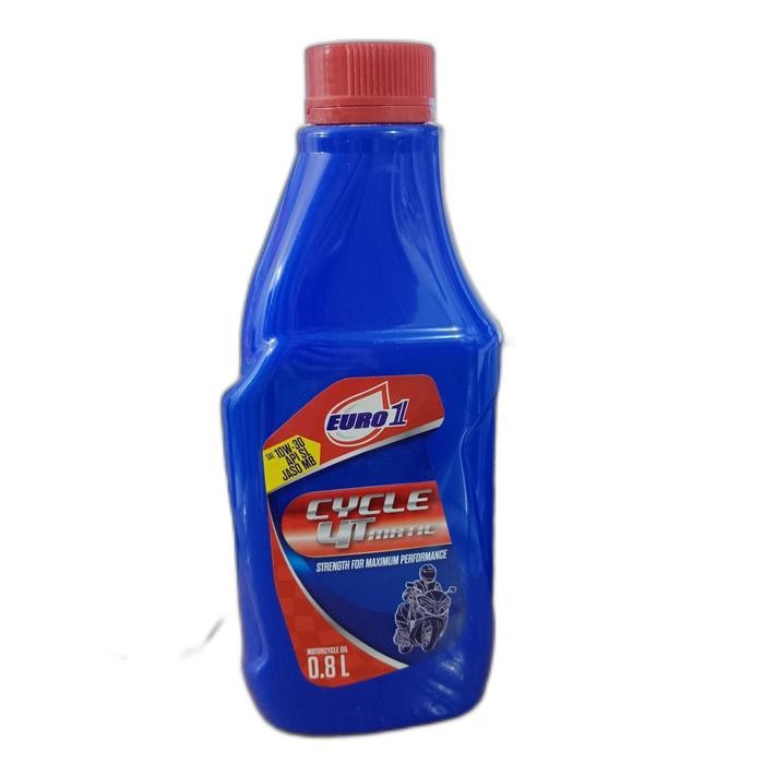 Jual Oli Motor Euro1/Euro 1 Cycle 4T Matic 10W30/10W-30 Api Sl Jaso Mb ...