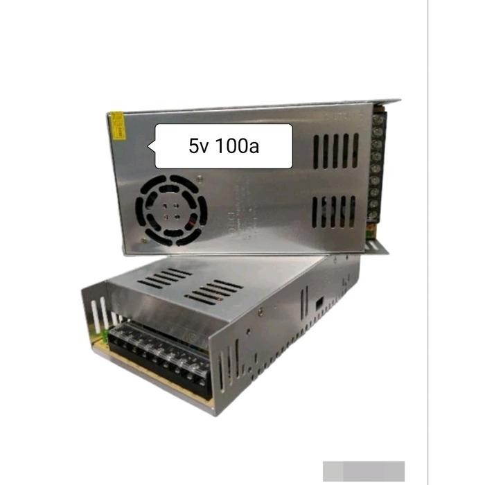Jual Power Supply Travo 5V 100A High Technology Psu 100 Amper 5V Kipas ...