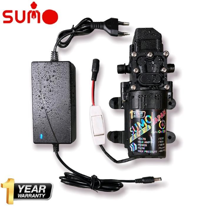 Jual Terbagus Paket Mesin Sumo Japan +400 Plus Adaptor Water Pump Dc ...