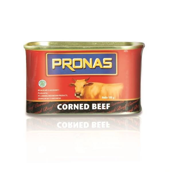 Jual PRONAS CORNED BEEF 198 GR | Shopee Indonesia