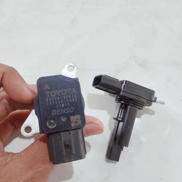 Jual MAF SENSOR AIR FLOW AIRFLOW TOYOTA KODE A 22204 37010 197400 5080 ...