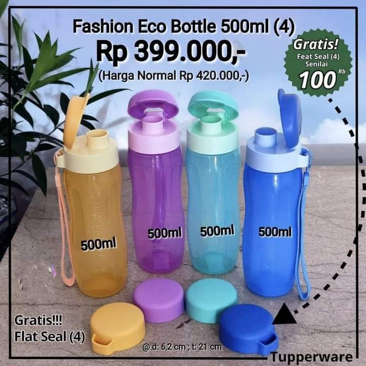 Jual Eco fashion ml botol tupperware | Shopee Indonesia