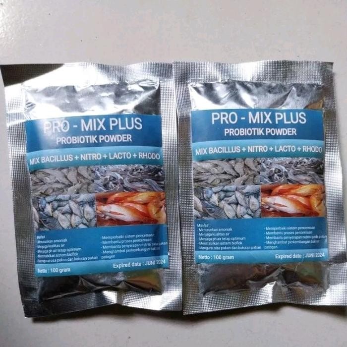 Jual PROBIOTIK PROMIX PLUS 100GRAM / PROBIOTIK PROMIX PLUS | Shopee ...