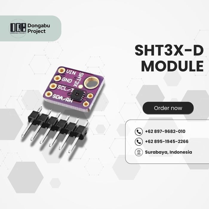 Jual SHT30-D Temperature AND Humidity Sensor Breakout Weather I2C Protocol | Shopee Indonesia