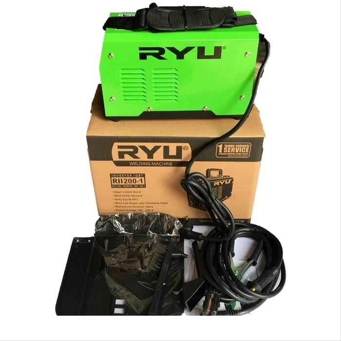Jual Pertukangan Mesin Las Tekiro Ryu 200 A Trafo Inverter Rii 200 ...