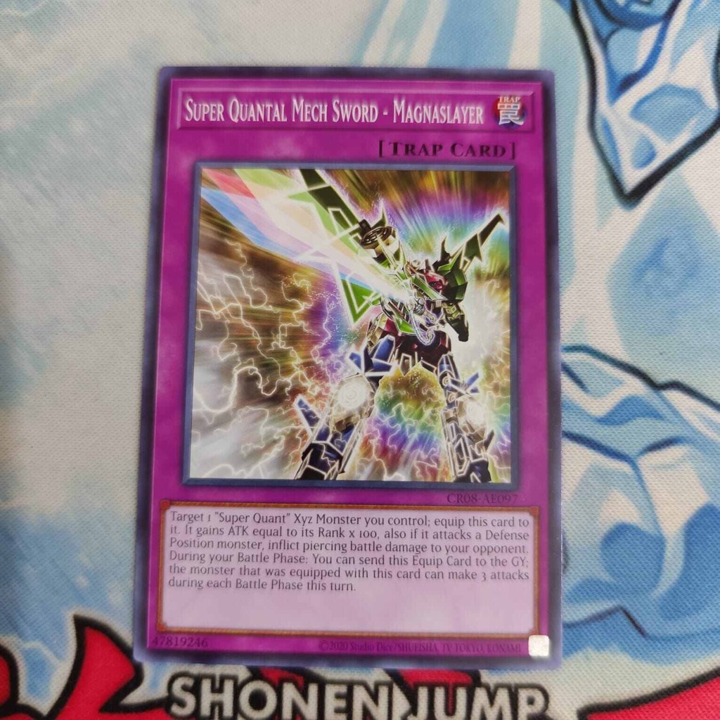 Jual yugioh AE super quantal mech sword magnaslayer CR08-AE097 C ...