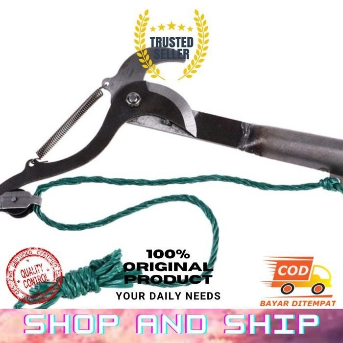 Jual Alat Pemotong Cabang Pohon Tinggi Gunting Galah Tarik Potong ...