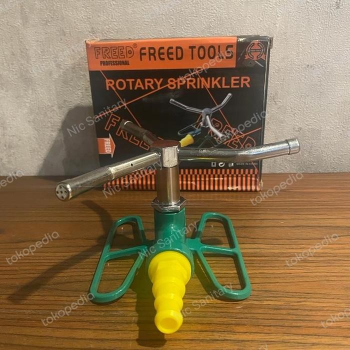 Jual Springkel taman besi / Rotary penyiram tanaman bodi besi D ...