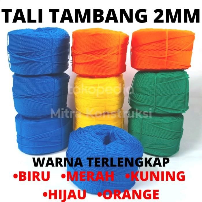 Jual [Expert] Tali tambang 2mm / tali tampar 2mm cap roda ikan +/- 200 METER | Shopee Indonesia