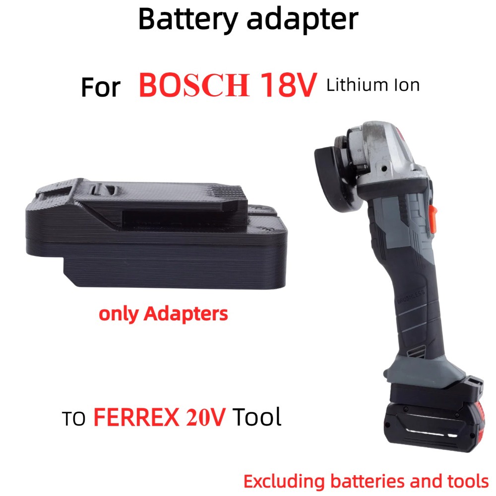 Jual DOSD Battery Adapter For BOSCH 18V Lithium Battery Converter TO ...