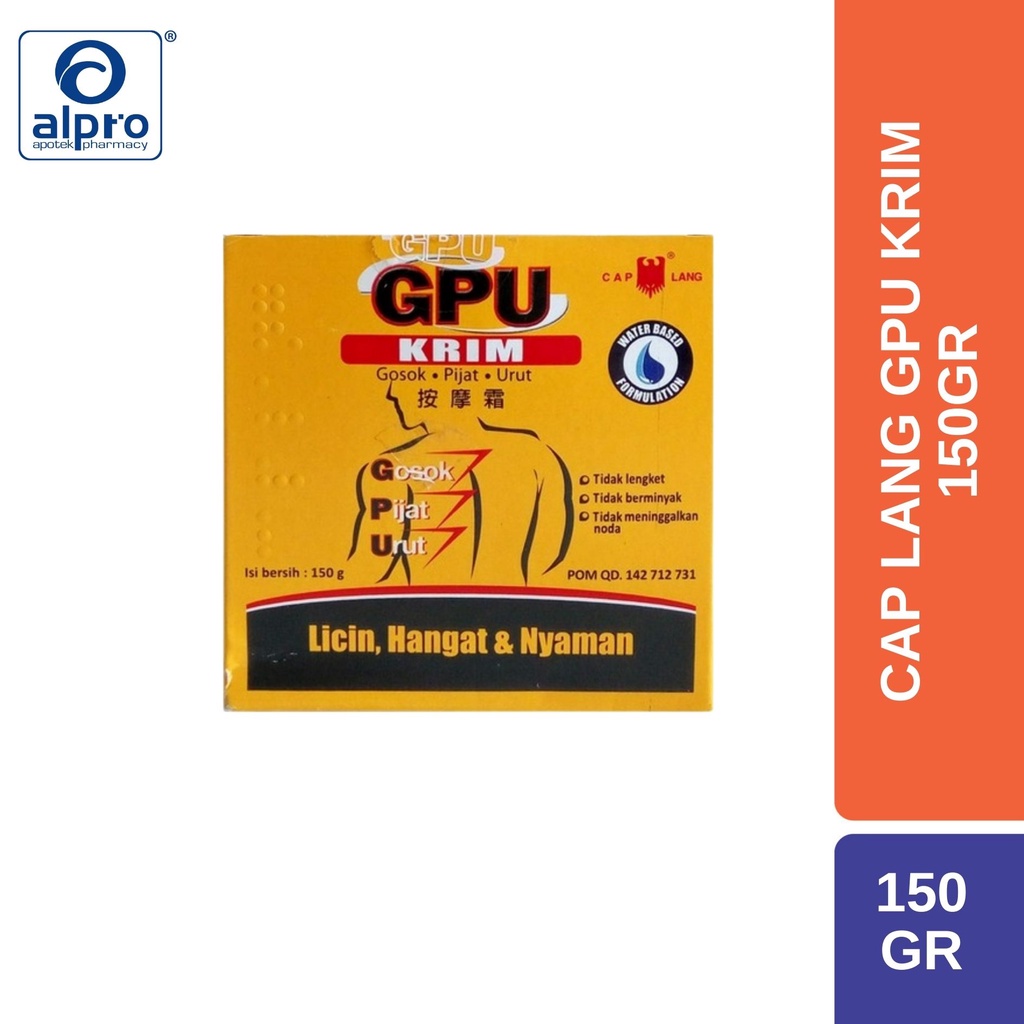 Jual Gpu Krim 150G | Shopee Indonesia
