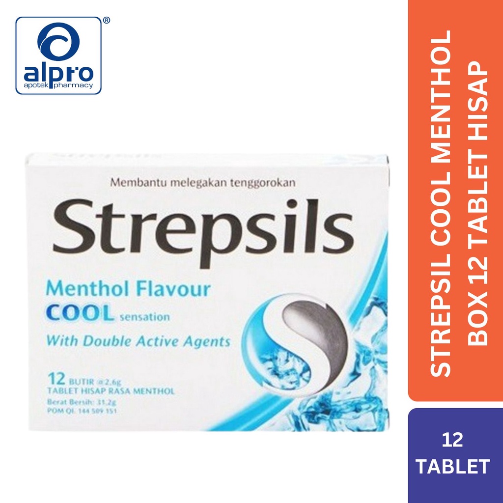 Jual Strepsils Cool Carton Pack 2X6S | Shopee Indonesia