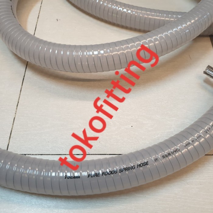 Jual Selang Spring Food Grade 3/4" Serat Kawat 19 X 26 Togawa Japan ...