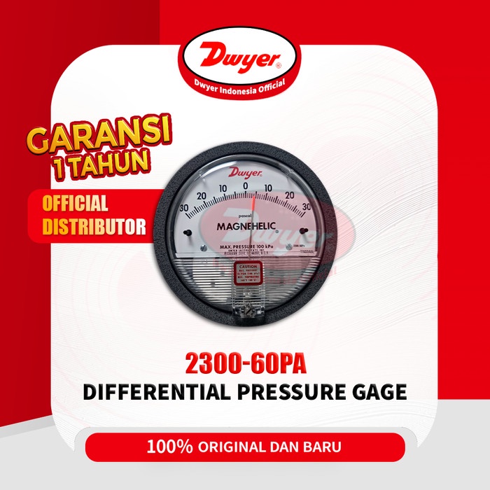 Jual Dwyer Magnehelic 30-0-30 Pa (2300-60Pa) Differential Pressure Gauge | Shopee Indonesia