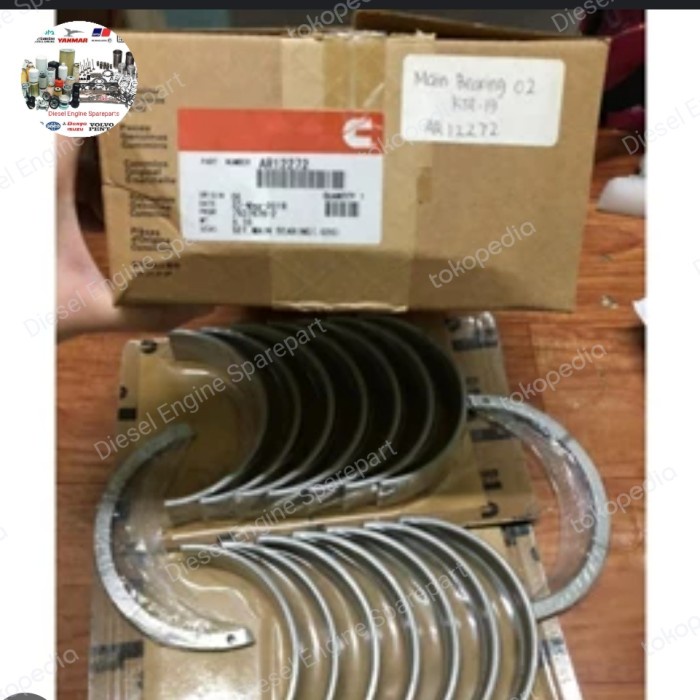 Jual ar12272 / ar-12272 main bearing 0,50 / metal duduk 0,50 cummins ...