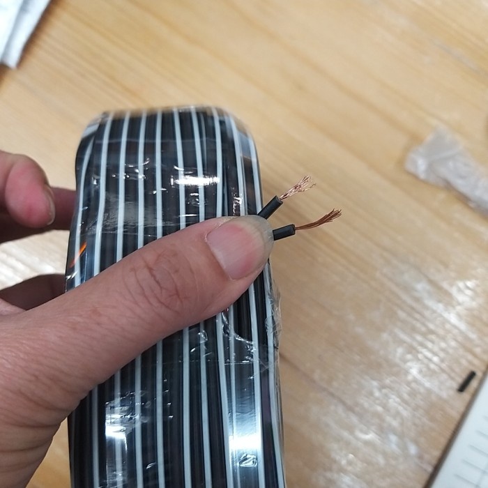 Jual KABEL TWIN UNTUK LED STRIP 2X18 100M | Shopee Indonesia