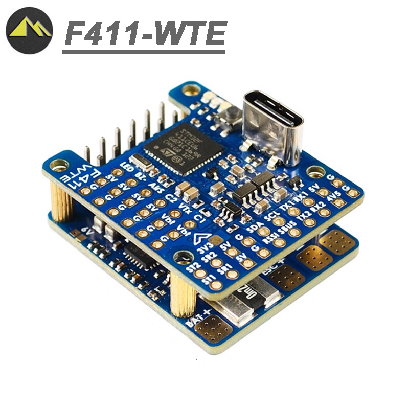 Jual CAGA Baru Matek F411-WTE Pengendali Penerbangan dengan OSD BEC ...