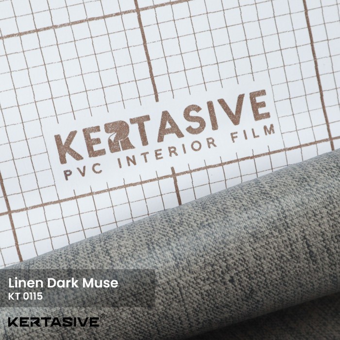 Jual Linen Dark Muse - Pvc Interior Film Kertasive (L.122M 50M/Roll ...
