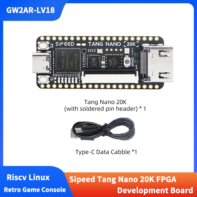 Jual MEPI Sipeed Tang Nano 20K FPGA Development Board Riscv Linux Retro Game Console | Shopee ...