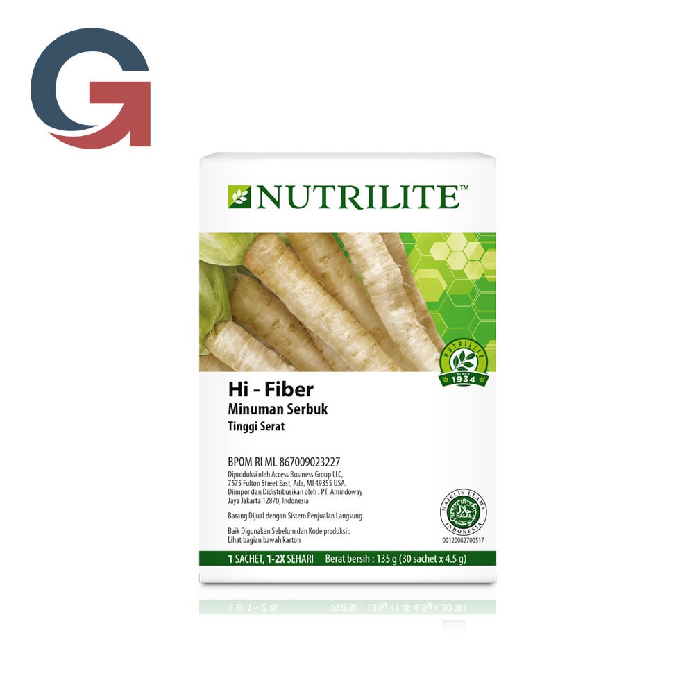Jual Amway Nutrilite Hi Fiber Powder Ori Ready | Shopee Indonesia
