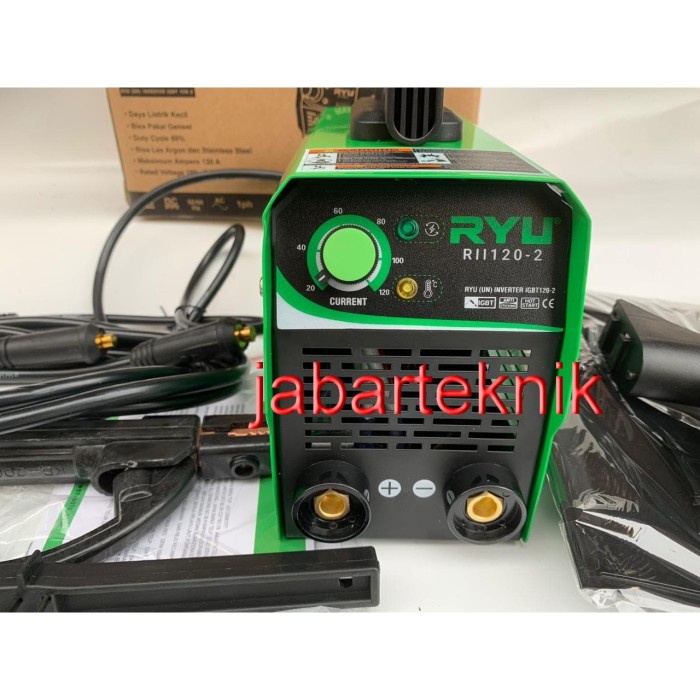 Jual RYU TEKIRO Mesin Trafo Las INVERTER Listrik 450 W IGBT 120 A RYU - Bev | Shopee Indonesia