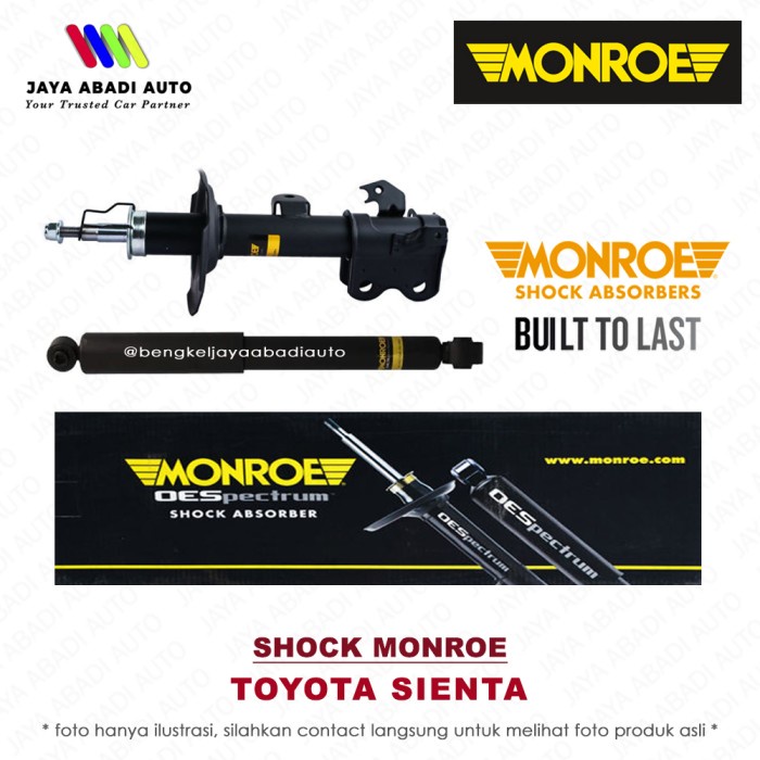 Jual Shock Absorber / Breaker Monroe - Toyota Sienta (2016-On) | Shopee ...