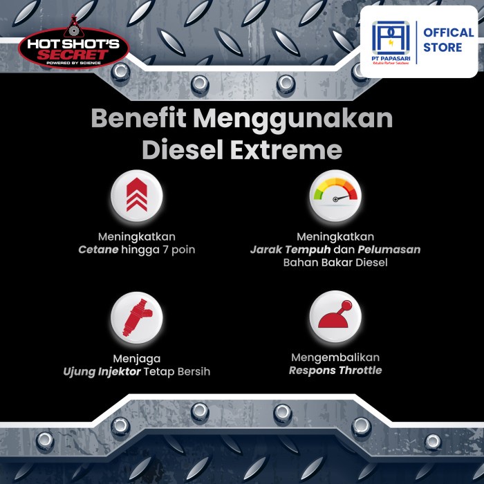 Jual Hotshot'S Secret Additive Solar Booster Diesel Extreme 4 Oz ...
