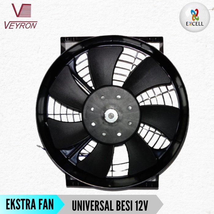 Jual Extra Fan Kipas Motor Ac Mobil Universal Kondensor Radiator Besi ...