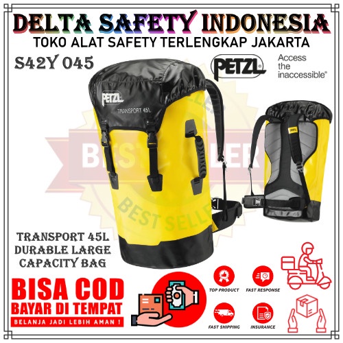 Jual Petzl Transport Bag Pack 45L Original S42Y 045 Tas Punggung Climbing | Shopee Indonesia