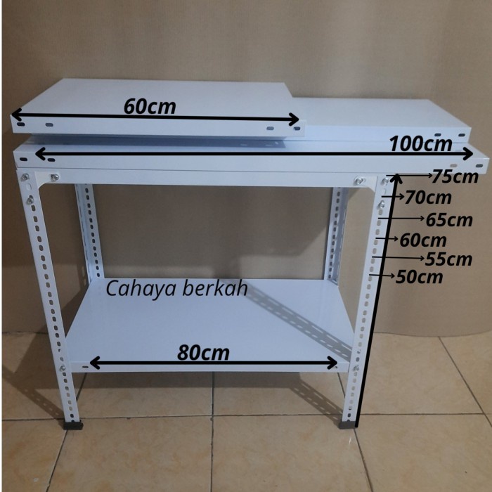 Jual Rak Besi Meja Kompor 2 Susun | Shopee Indonesia