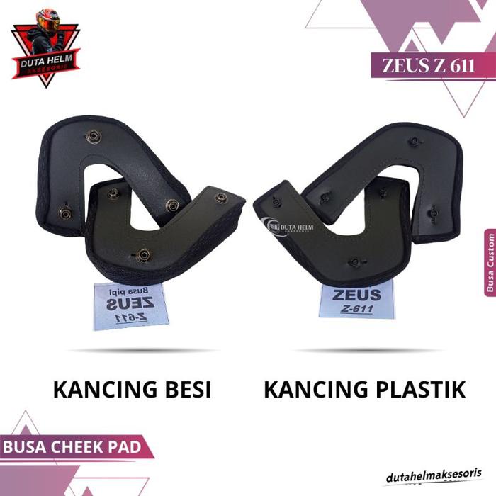 Jual Busa Helm Zeus Zs 611 Z 611c Modular Pipi S M L XL XXL Set Custom ...