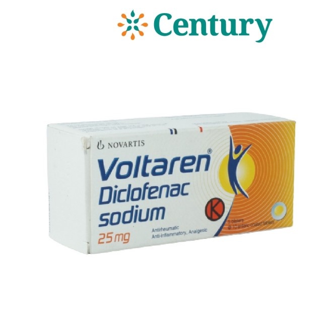 Jual VOLTAREN 1 STRIP 10 TABLET / DICLOFENAC SODIUM 25MG / INFLAMASI / NYERI / ANTI INFLAMASI ...
