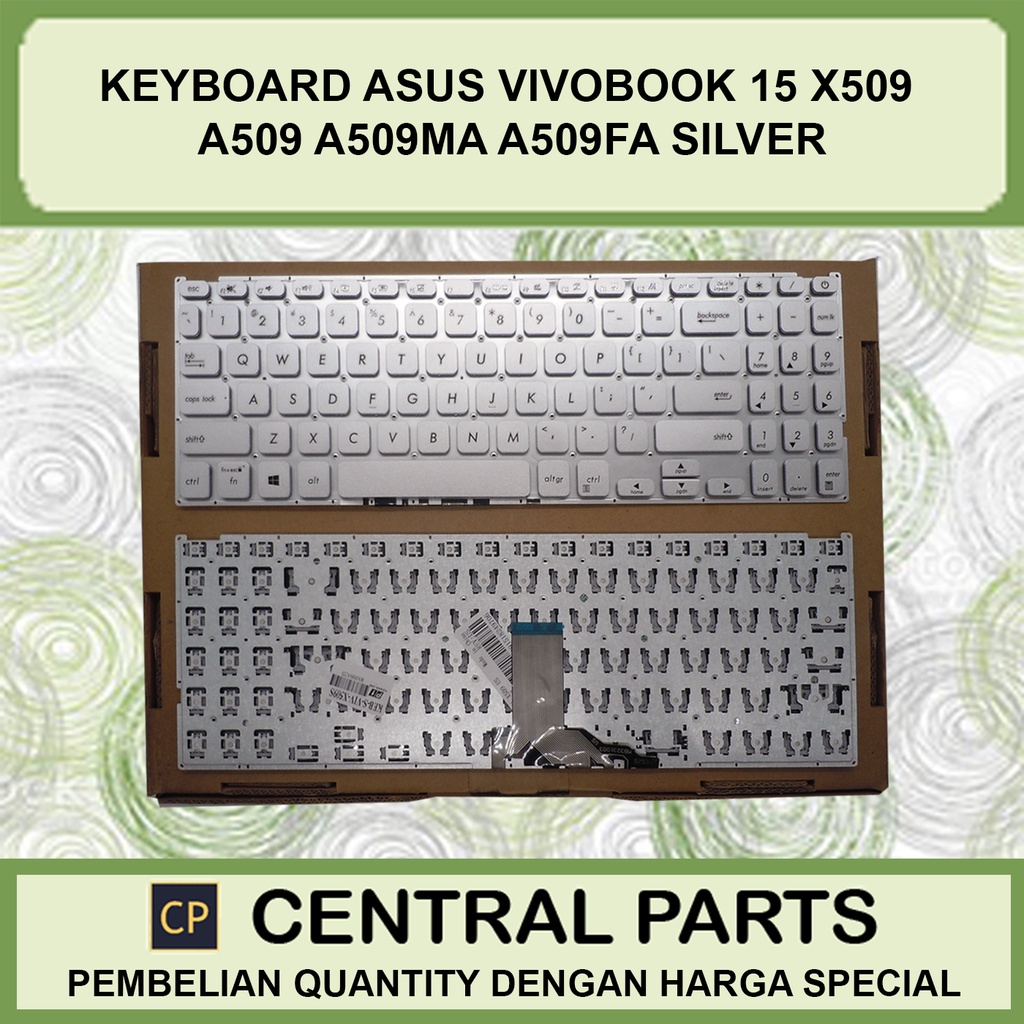 Jual Keyboard Asus Vivobook 15 x509 a509 a509ma a509fa Silver | Shopee ...