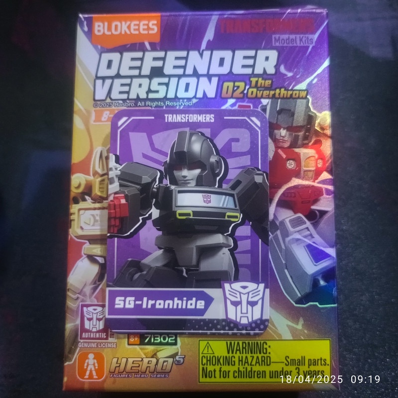 Jual Blokees Defender Version 02 SG Ironhide | Shopee Indonesia