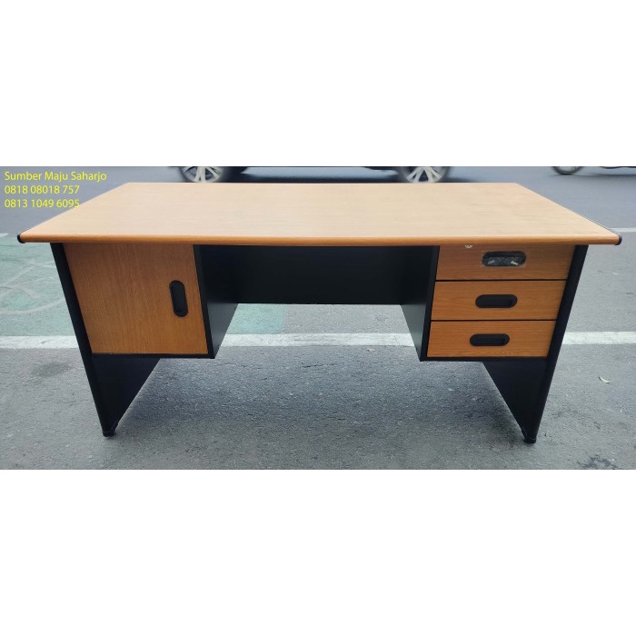 Jual Meja Kantor Meja Kerja Meja 1 Biro Uk. 150 X 70 X 75 Cm Sms-List ...