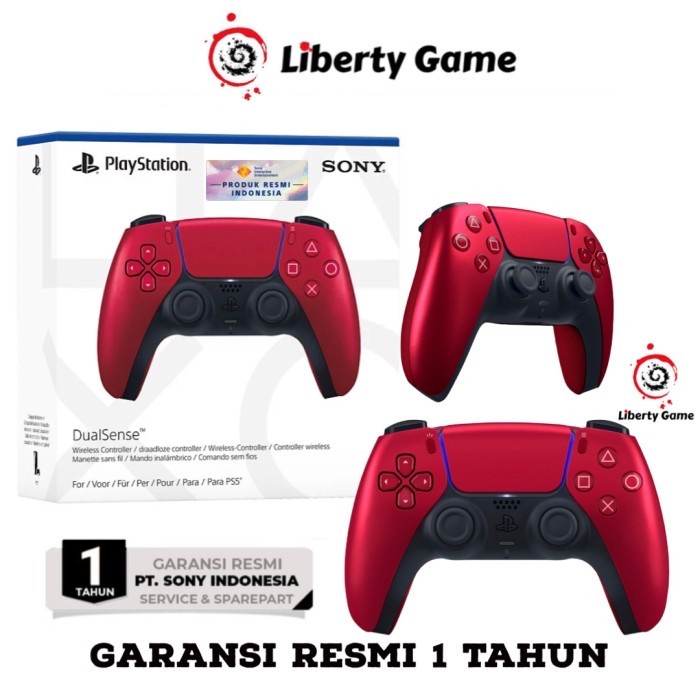 Jual PS5 Dualsense Dual Sense Stik Stick Controller Wireless Volcanic ...
