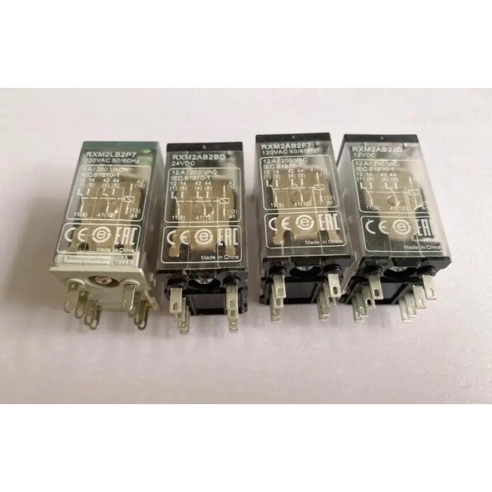 Jual Import 12A INTERMEDIATE RELAY 8 PIN RXM2AB2BD RXM2AB2JD RXM2AB2P7 ...