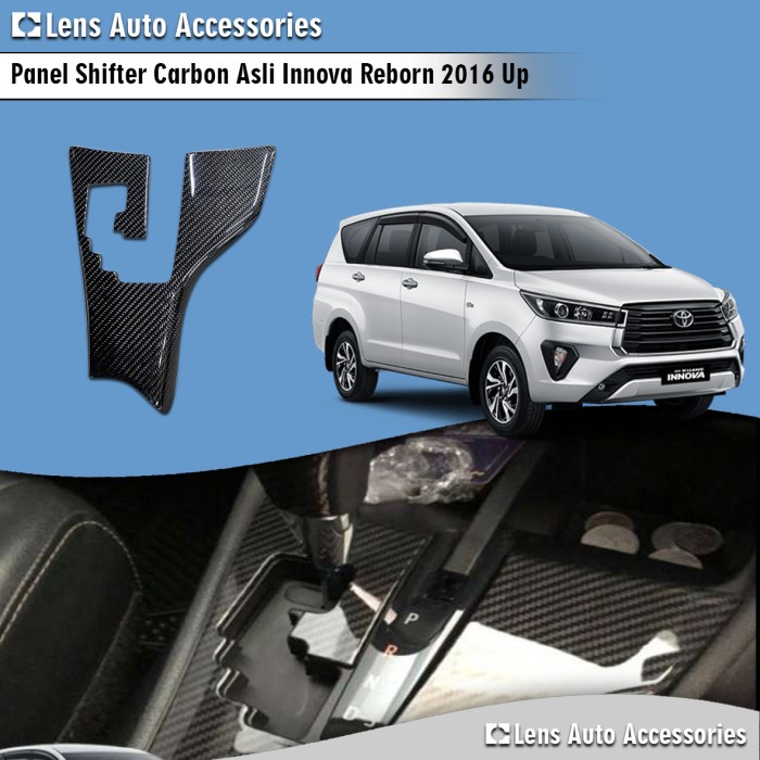 Jual Panel Shifter Original Carbon Asli Innova Reborn | Shopee Indonesia