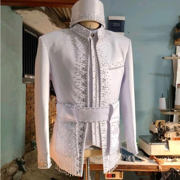 Jual BOOM SALE BAJU BESKAP PENGANTIN MODERN AB BRIDAL SUPER ONE MODEL ...