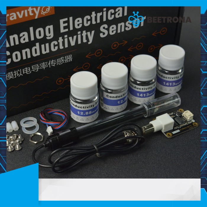 Jual DFRobot Gravity Analog Electrical Conductivity Sensor EC Meter K=1 ...