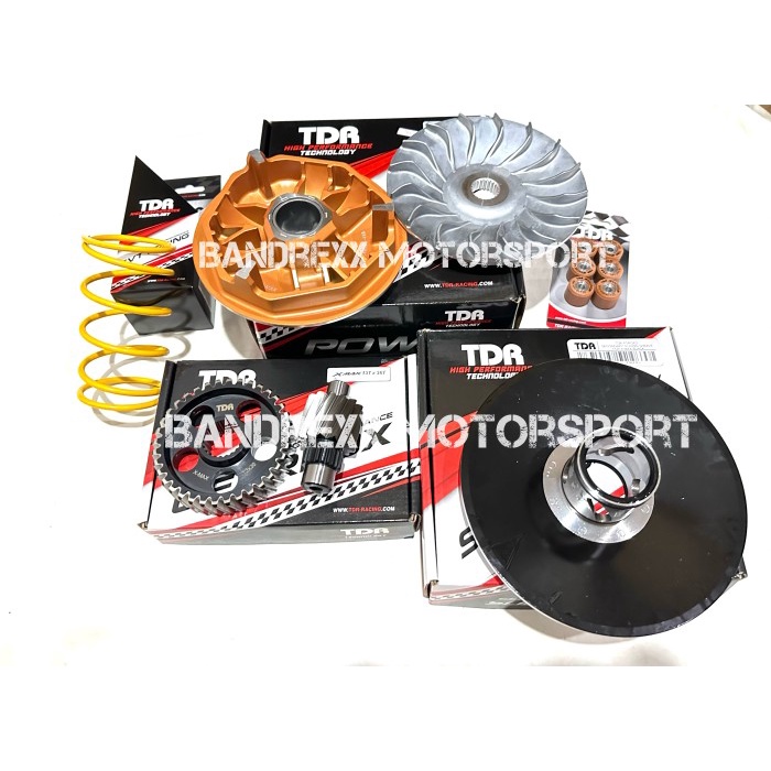 Jual Cvt Upgrade Kit Tdr Racing+Ratio Tdr+Secondary Tdr For Yamaha Xmax ...