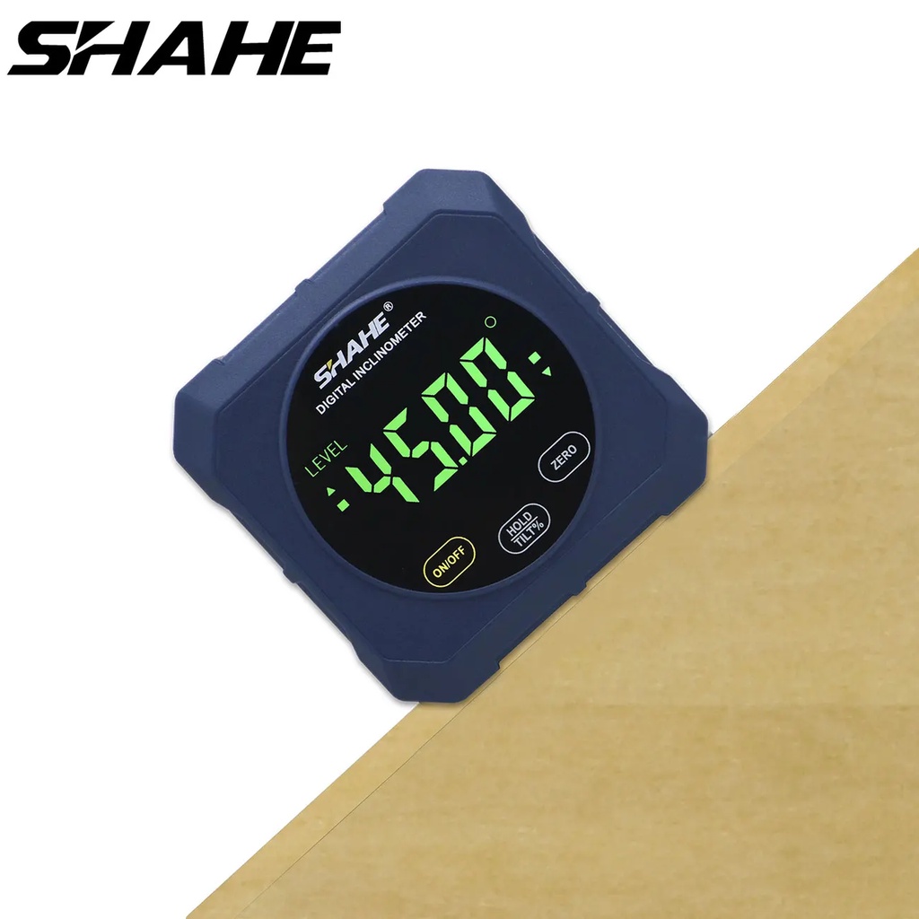 Jual SHAHE Touch Control Digital Angle Finder Gauge Magnetic Protractor ...