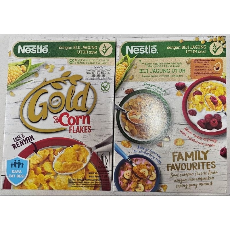 Jual Nestle Gold Corn Flakes 150g Box | Shopee Indonesia