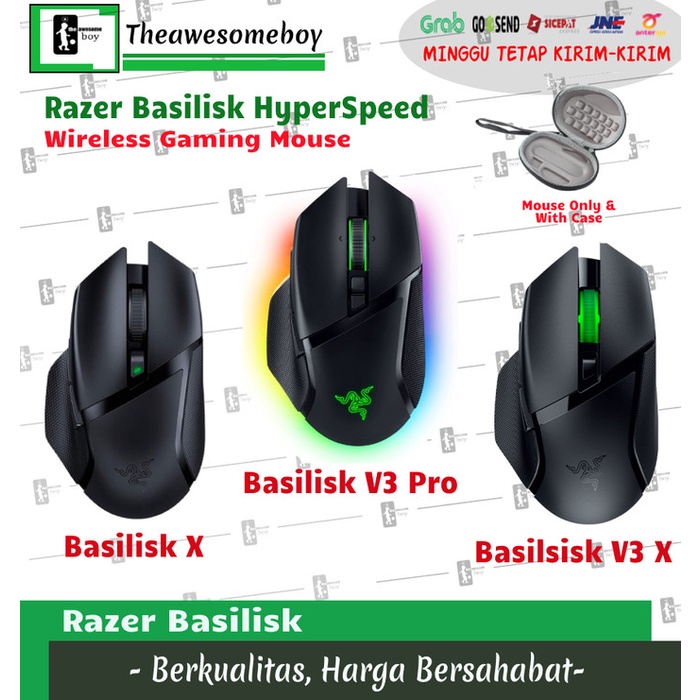 Jual Mouse Razer Basilisk X Hyperspeed Wireless 5G Bluetooth Gaming ...
