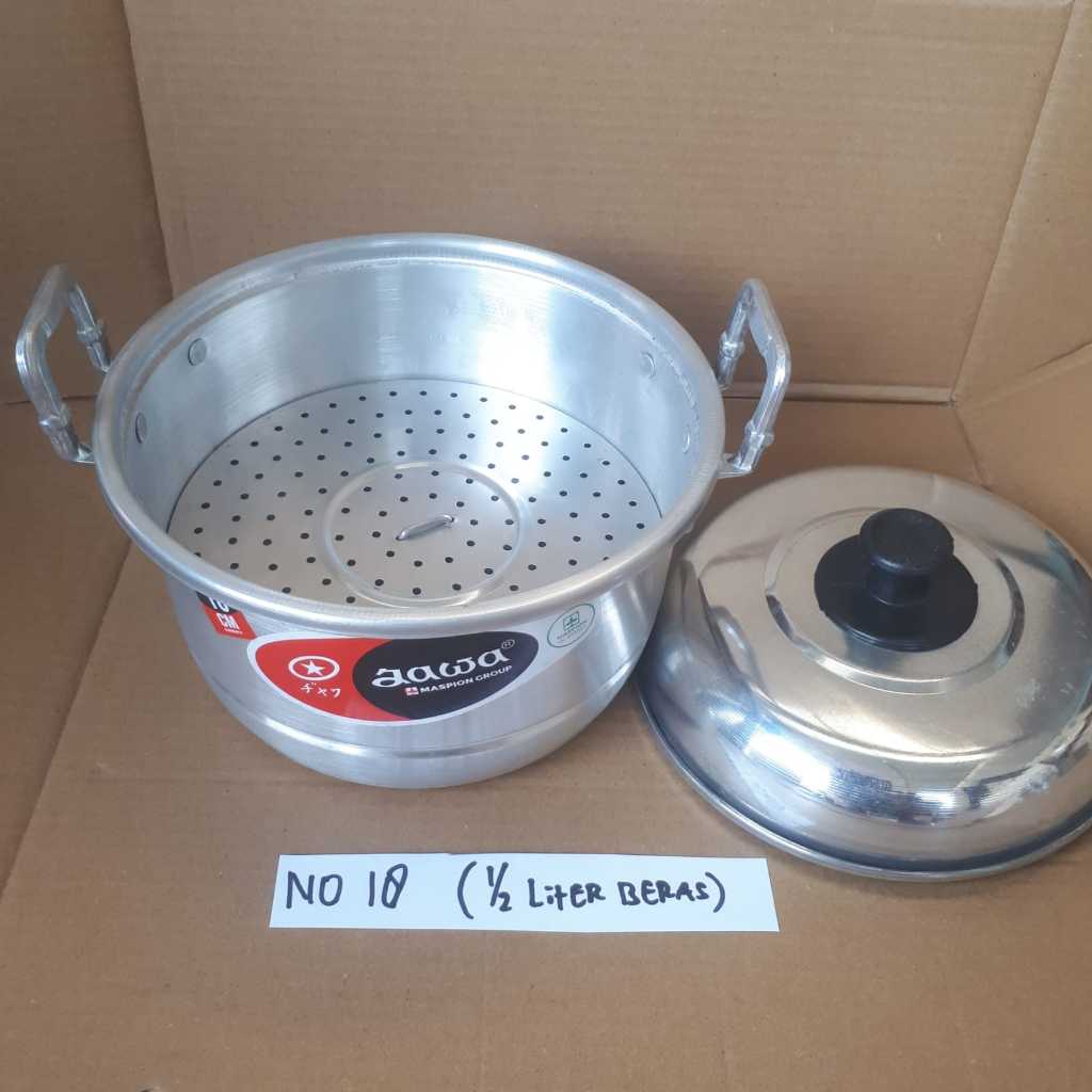 Jual HJE Dandang / panci kukus Jawa no 18 Maspion panci logam jawa ...