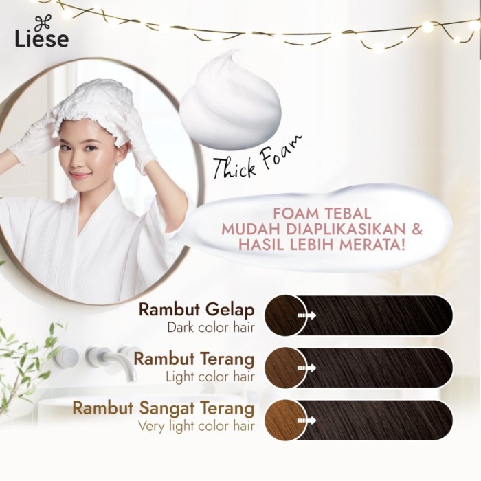 Jual Liese Hair Color-Blaune/Bubble Creamy Foam-Cat/Pewarna/Semir ...