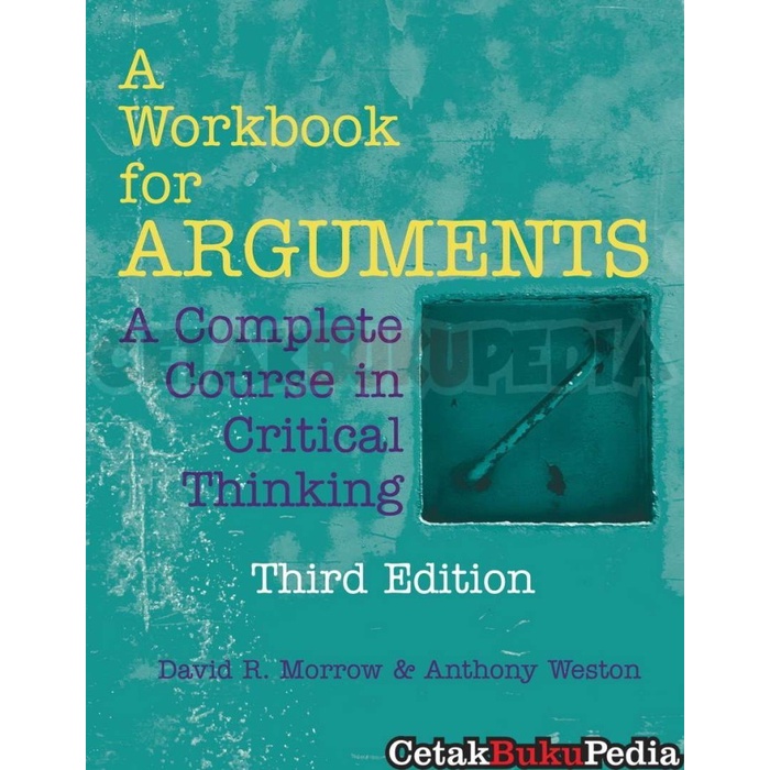 Jual Engbook Book A Workbook Arguments A Complete Course In Critical Thinking Softcover | Shopee ...