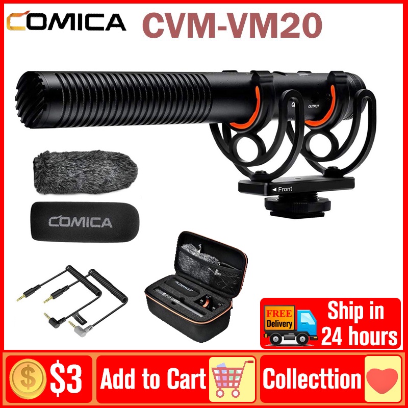 Jual SFC Comica VM20 CVM-VM20 Shotgun Microphone Professional ...