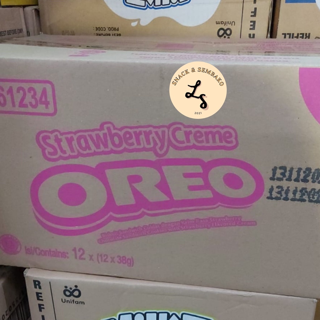 Jual HJ Oreo 2000 Biskuit 27.6gram (1 pack isi 12 pcs) | Shopee Indonesia